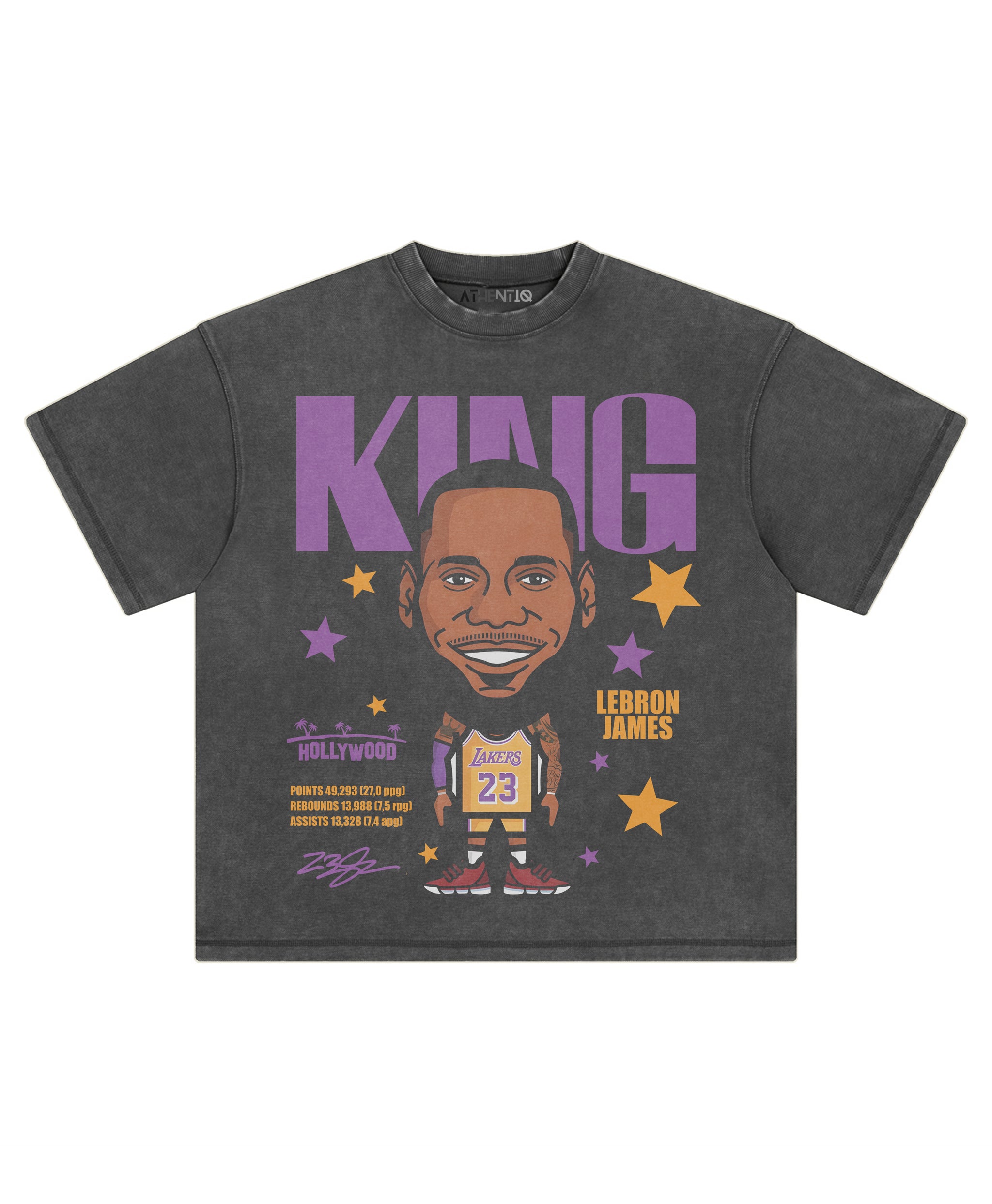 LEBRON CARTOON TEE